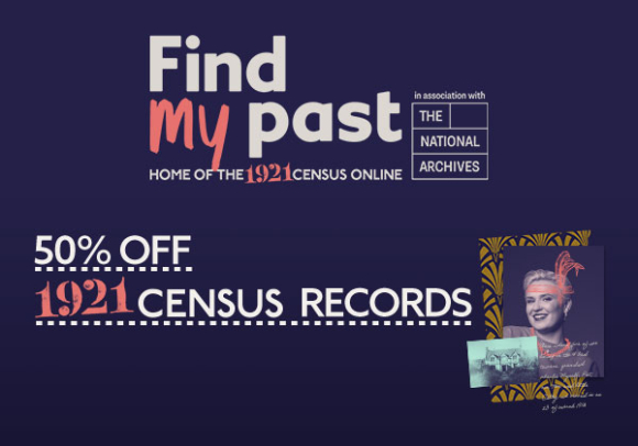 Find My Past 1921 Census 50% off between 22 and 25 April 2022 | Lewes ...