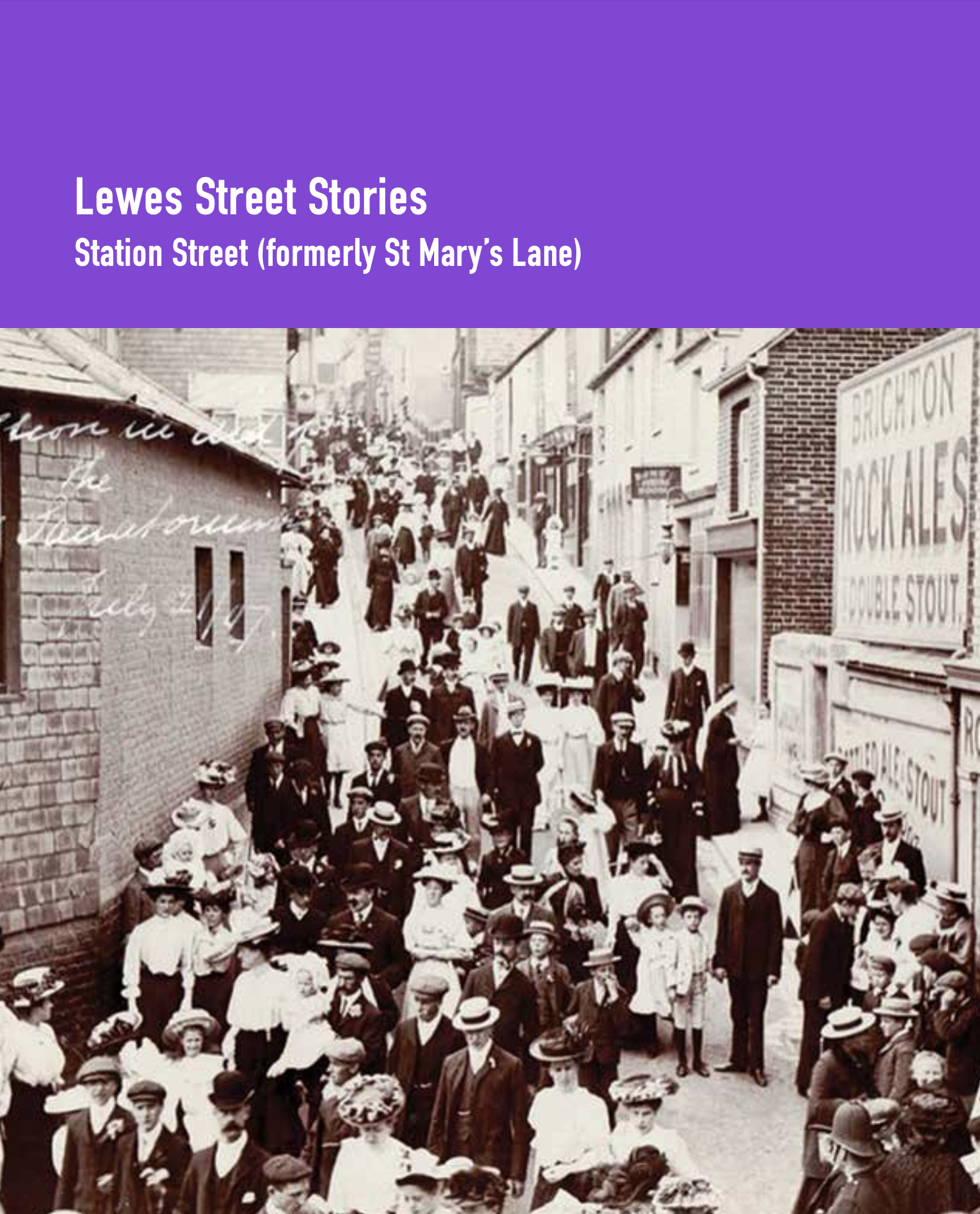 Lewes Street Stories: Station Street (formerly St Mary’s Lane) | Lewes ...